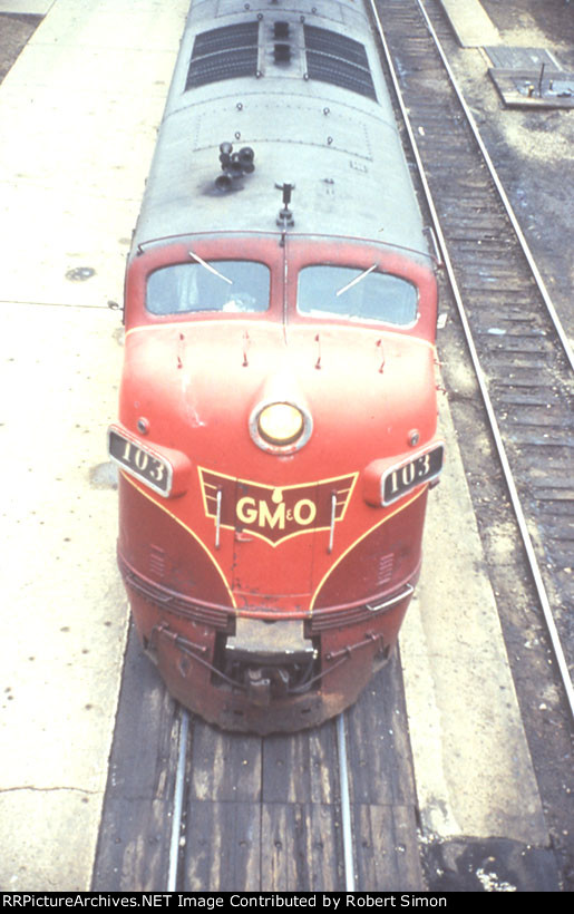 GMO 103 TRAIN 1 BLOOMINGTON 5-1970